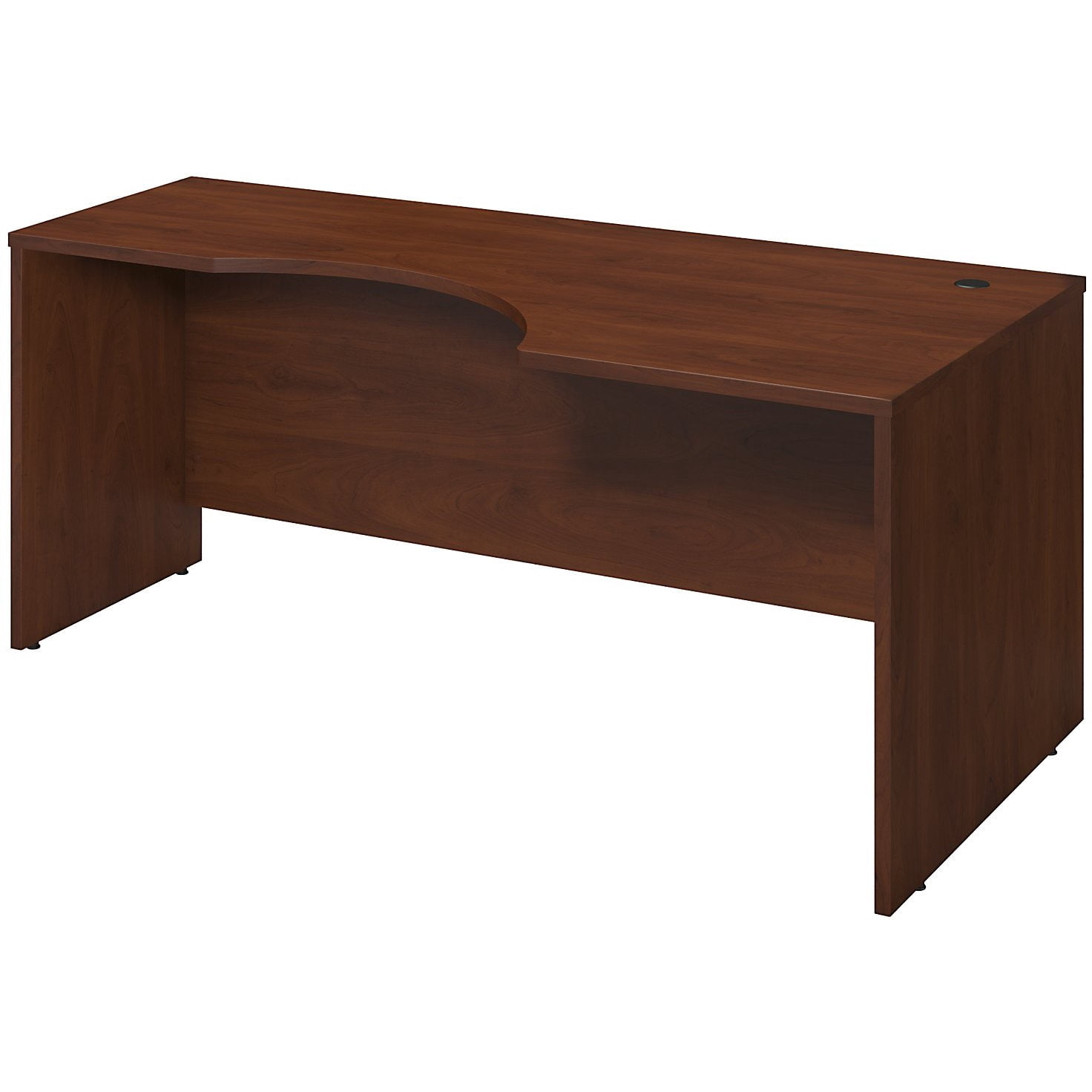 Series C Elite72W X 24 To 36D Right Corner Desk Shell In Hansen Cherry Series C Elite72W X 24 To 36D Right Corner Desk Shell In Hansen Cherry