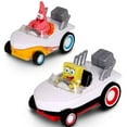 Spongebob Squarepants Hot Rod Boats Toy Cars - Pullback Vehicle 2-Pack ...