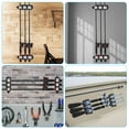 TSV Fishing Rod Holder, Wall Mounted EVA Vertical Fishing Rod Storage ...