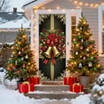 Christmas Door Cover 35x71 Inch | Multicolor Polyester Spandex Holiday ...