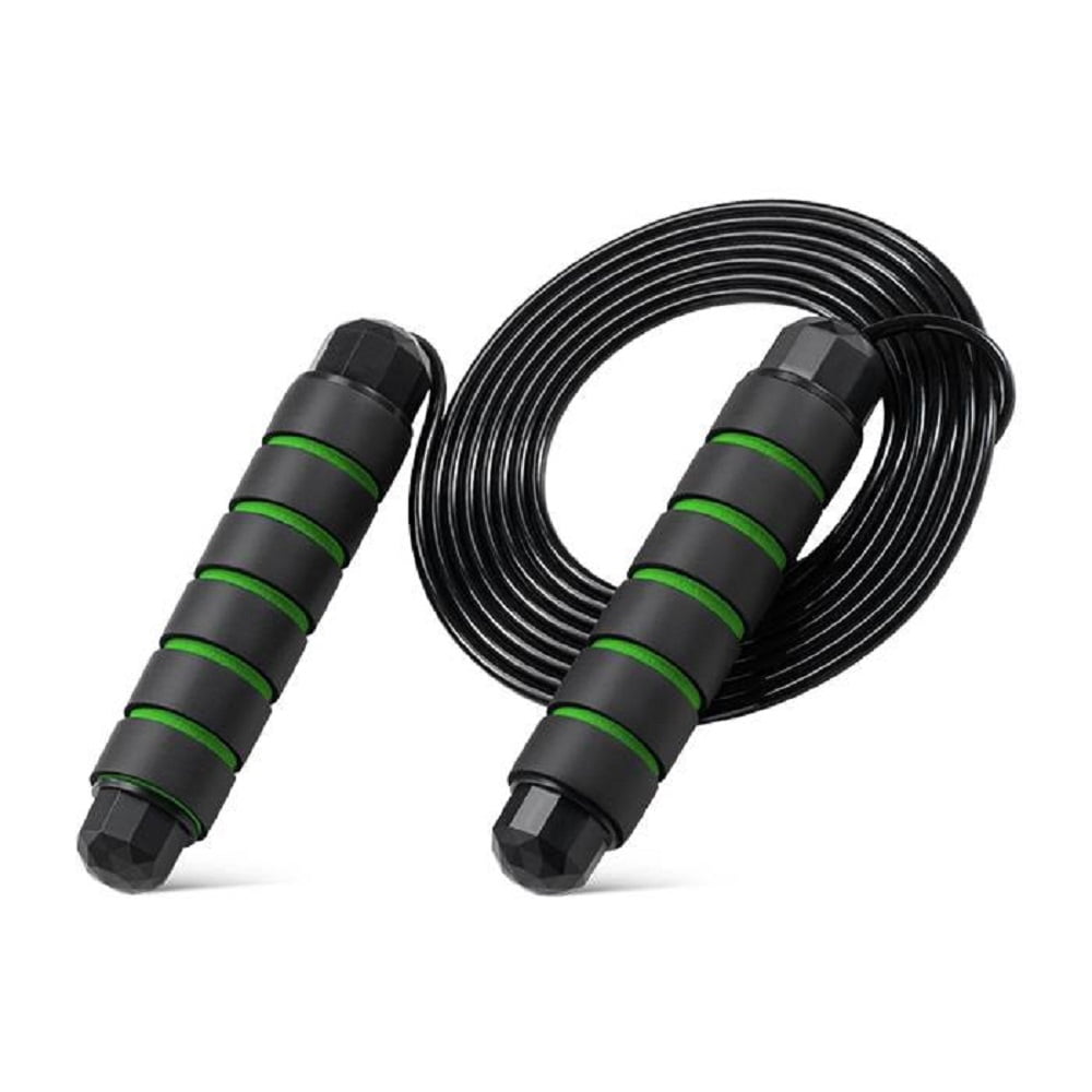 Jump Rope, Adjustable Tangle-Free Jumping Rope Cable with Ball Bearings ...