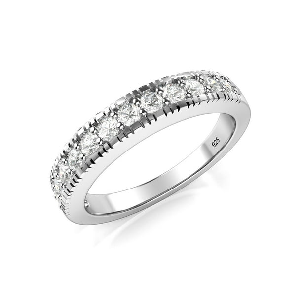 Andrea Jewelers - Andrea Jewelers Sz 7 Sterling Silver 925 CZ Cubic ...