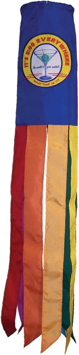 In the Breeze 4155 — Happy Hour Retro Windsock, 40-Inch — Fun Novelty ...