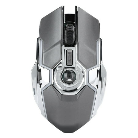 T30 Wireless Mouse, 2.4g Gaming Mouse, Grey For Laptop Gamer Iron Gray ...