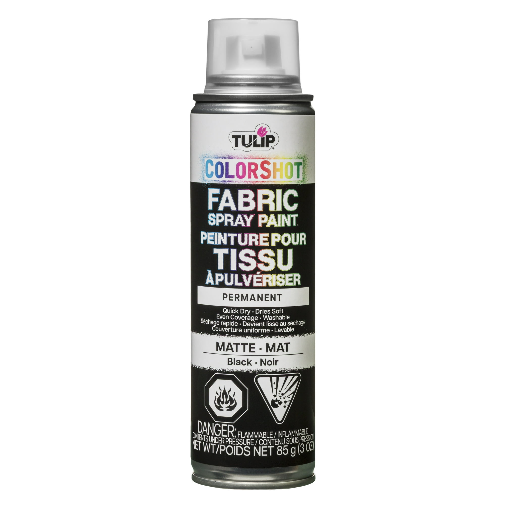 Click here for Tulip Colorshot Black Instant Fabric Color Spray 3... prices
