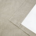 Home Decor Solid Flax Window Curtain Panel 52"x84",1 piece - Walmart.com
