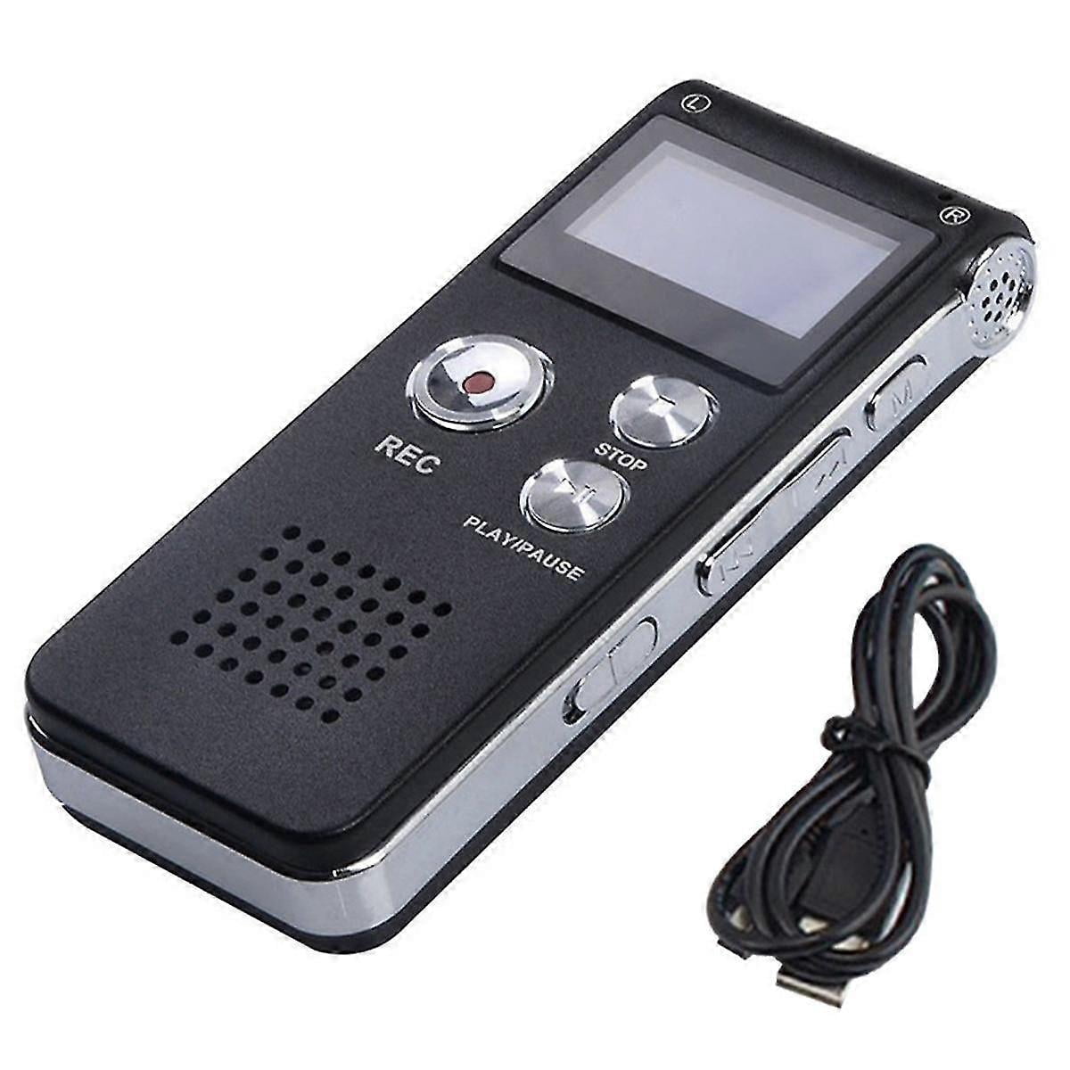 8G Voice Recorder, High-Definition Noise Reduction MP3 Player, Suitable ...