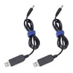 StarTech 2m USB to Type M Barrel Cable - USB to 5.5mm 5V DC Cable ...