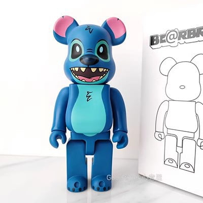 Hundreds of bearbrick Vinyl Violent Bear Ornaments Building Blocks Bear ...