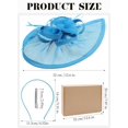 Fascinator Hat for Women - 2026 Victoria High Party Kentucky Hat with ...