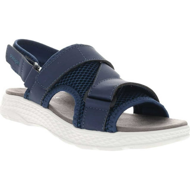 Women's Propet TravelActiv Sport Sandal Navy - Walmart.com