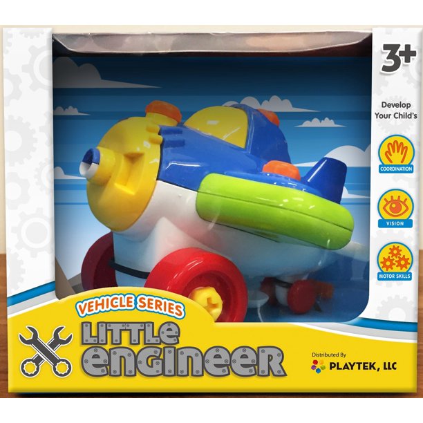 Playtek Little Engineer Creative DIY Vehicle Series - Walmart.com ...