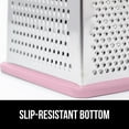 GORILLA GRIP Cheese Grater, BPA Free Stainless Steel Box Graters ...