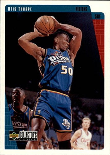 1997-98 Collector's Choice #38 Otis Thorpe NBA Basketball Trading Card ...