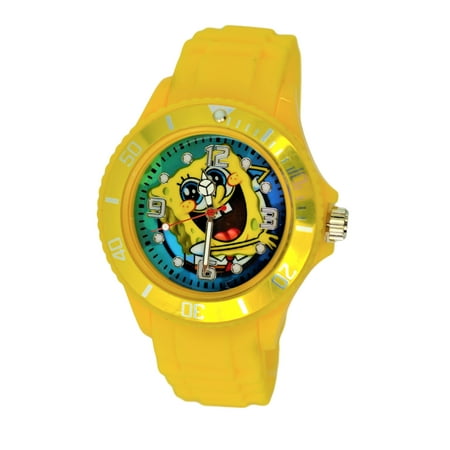 Nickelodeon - SpongeBob SquarePants Unisex Silicone Quartz Wrist Watch ...