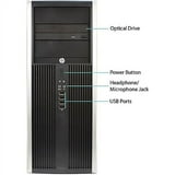 HP Pro/Elite Desktop Computer Bundle, Intel Core i5, 4GB RAM, 250GB HD ...