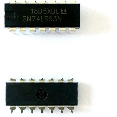 Dyfrio New 15Pcs for 74LS93 74LS93N SN74LS93N HD74LS93P DM74LS93N DIP ...