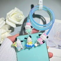 4Pcs of Cable Protector for Phone Charger, Soft Charging Cord Protector ...