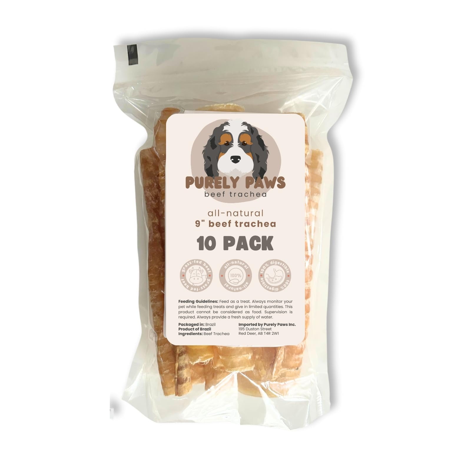 Click here for Purely Paws All-Natural Beef Trachea - Safe  Diges... prices