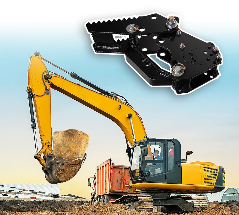 Backhoe Thumb Attachment Case CX75 CX80 Hydraulic Pin On Excavator