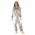 1-Pack Onesie Adult Hooded Pajamas, Soft Fleece Full Zip One Piece ...