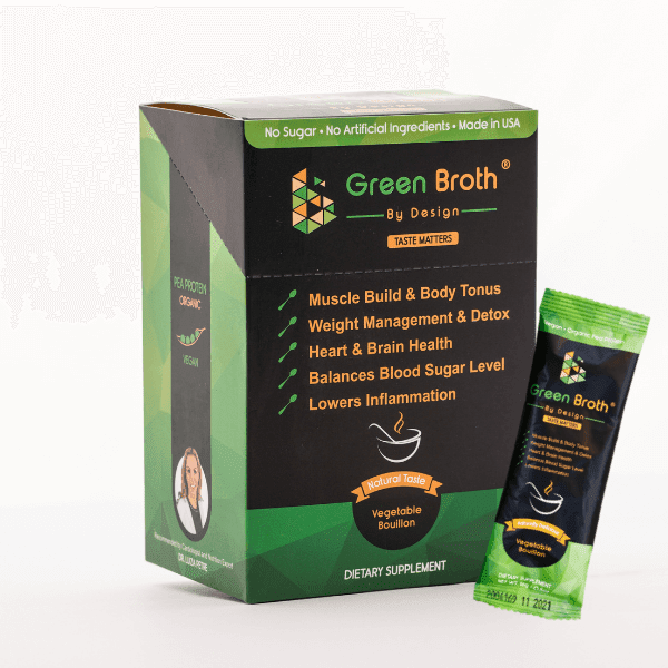 Sippable Vegetable Broth - 10 Portion Sachet Pack, Vegetable Bouillon ...