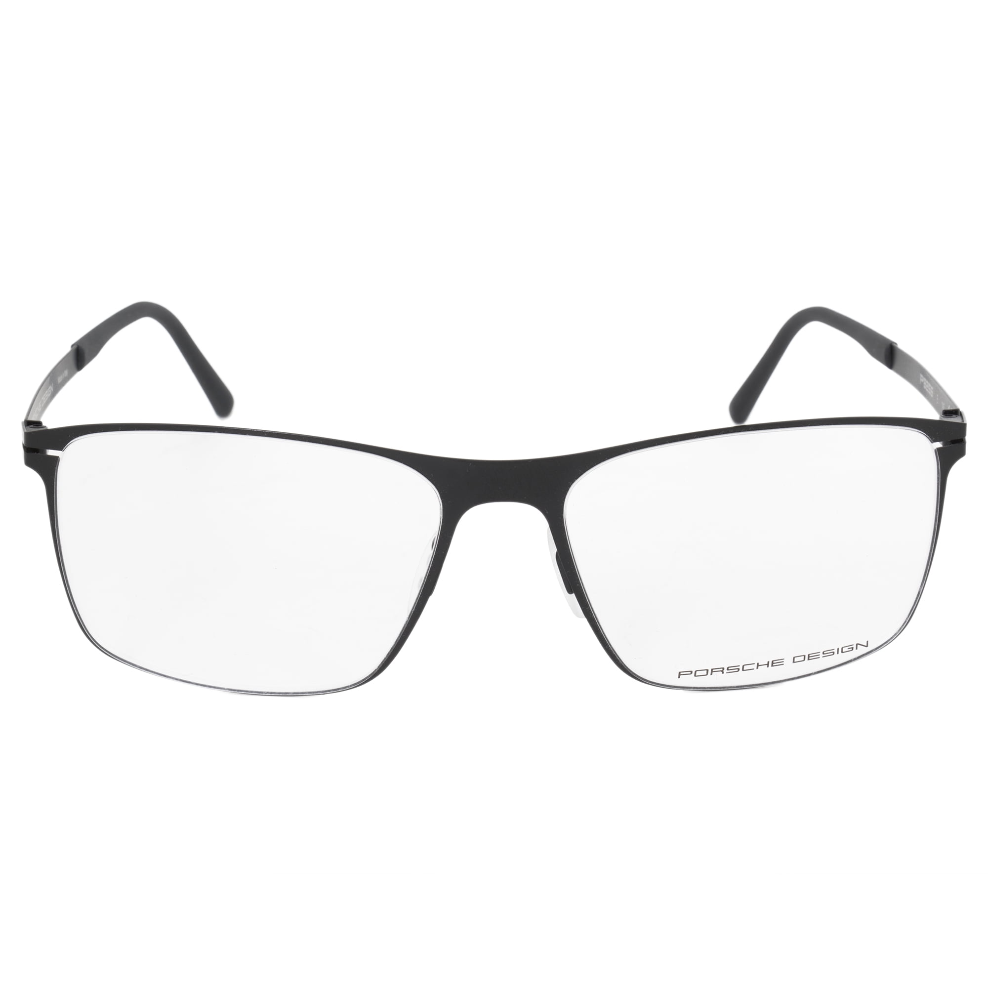 Porsche Design P8256 E Square | Matte Black| Eyeglass Frames - Walmart.com