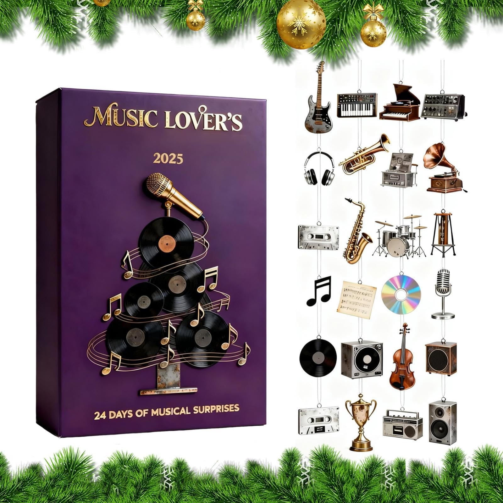 MUSIC LOVER'S 2025 Arrival Calendar Includes 24 Arrival Calendars ...