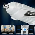 Hoey Cordless Screwdriver, 47 in 1 Electric Screwdriver, Rechargeable ...
