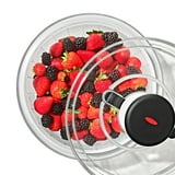 OXO Softworks 3 Quart Little Salad and Fruit Spinner, Clear, Perfect ...