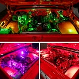 LEDGlow 6pc Flexible LED Million Color Engine Bay Lighting Kit ...