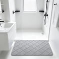 BAOPAI Large Size Flocking Carpet Single Piece - Absorbent Anti-Slip ...