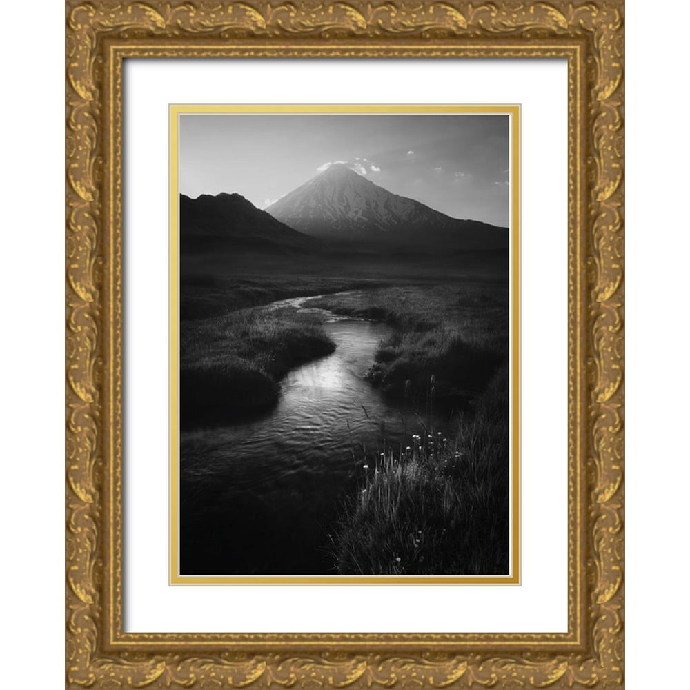 Behzad, Majid 24x32 Gold Ornate Wood Framed with Double Matting Museum ...