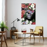 Earth Goddess II Frameless Free Floating Tempered Glass Panel Graphic ...