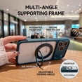 Dteck Magnetic Ring Stand Phone Case for iPhone 17 Pro, Shockproof ...