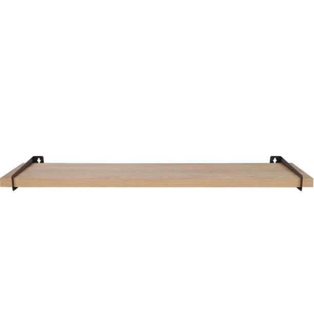 Repisa Nican natural 120 cm - Negro Weik Contemporáneo | Walmart en línea