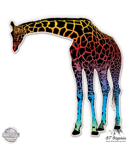 Stickers, Labels & Tags Paper Stickers Waterproof GIRAFFE STICKER etna ...