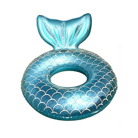 Inflatable Mermaid Swimming Rings Pool Swimming Laps | Walmart Canada