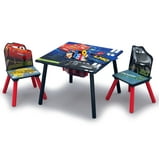 Disney Pixar Cars Wood Kids Storage Table and Chairs Set by Delta ...
