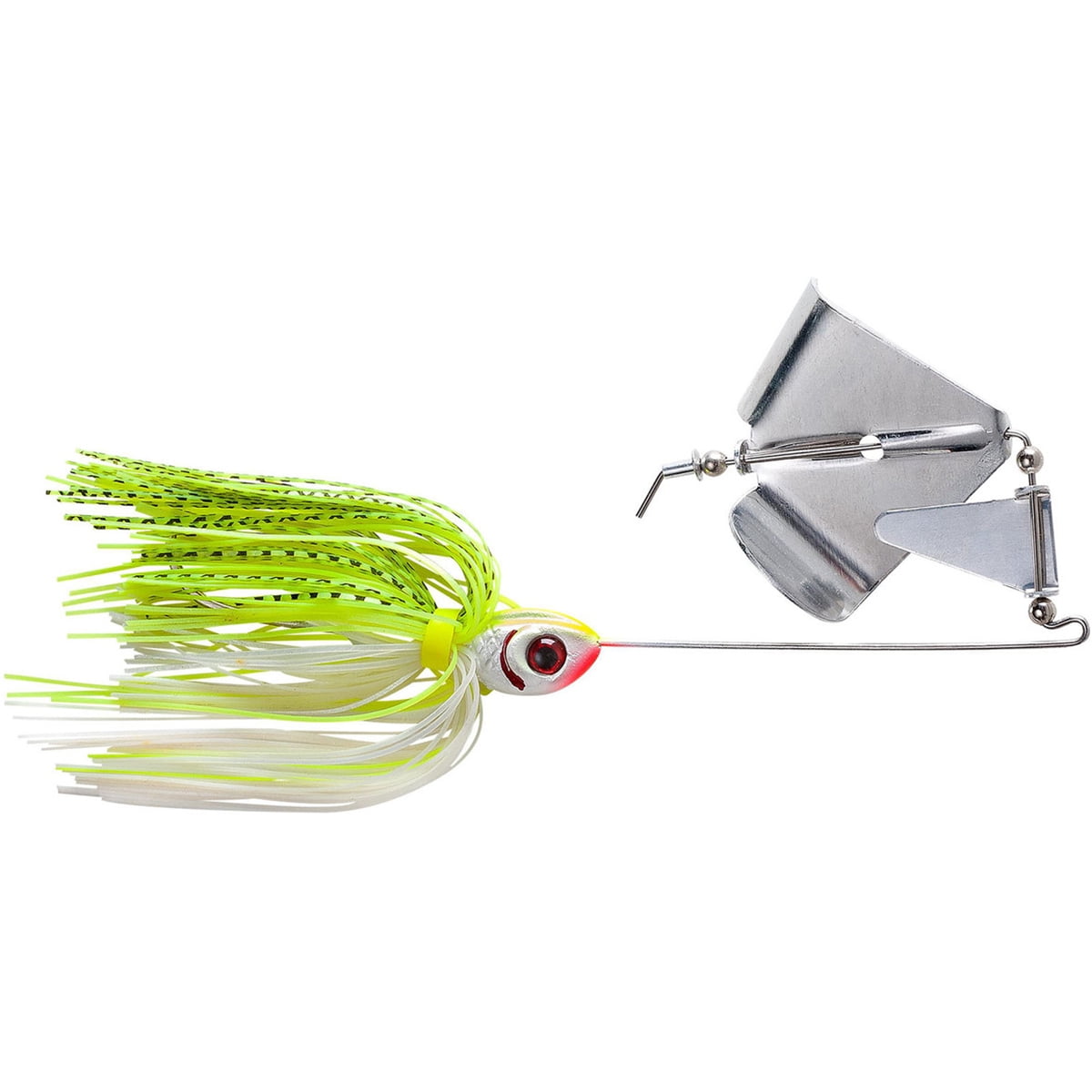 BOOYAH Buzz Fishing Lure Buzzbait One Blade Chartreuse Pearl White ...
