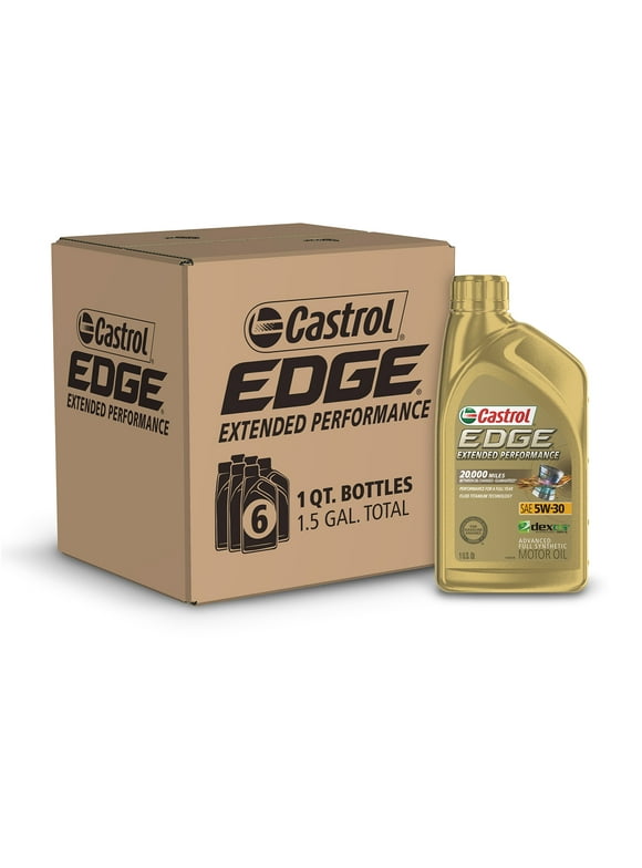 Castrol EDGE 5W-30 in Castrol Oil - Walmart.com