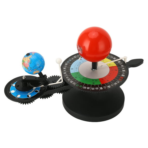 Sun Earth Moon Astronomy Model, Solar System Model Clear Display ...