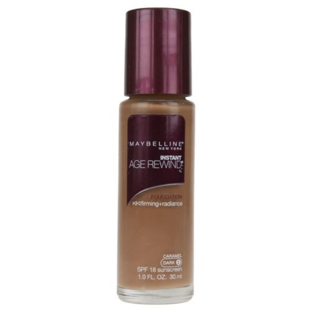 Maybelline Instant Age Rewind Foundation SPF18 Caramel (Dark 2 ...