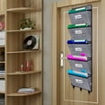 Homyfort Over the Door File Organizer, Wall Storage for Office ...