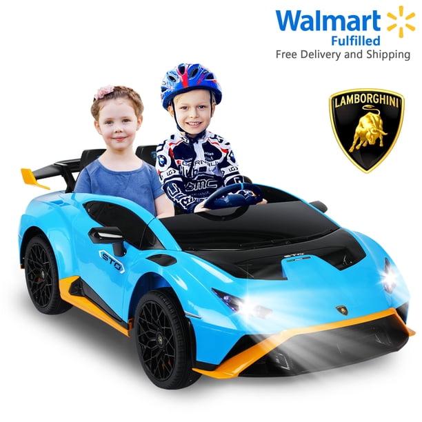 Gyrocopters Lamborghini Licensed 2 Seater Kids Ride on Car | 12V ...