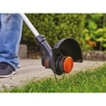 "BLACK+DECKER 20V MAX 10"" Lithium-Ion String Trimmer/Edger LST201 with ...