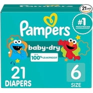 Fisher-Price Size 6 Diapers for Infants, 58 Ct - Walmart.com