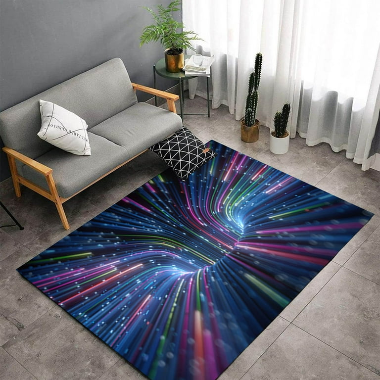 Trippy Living Room Rugs