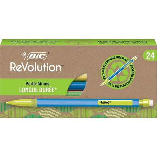 BIC ReVolution Mechanical Pencil - #2 Lead - 0.7 mm Lead Diameter ...