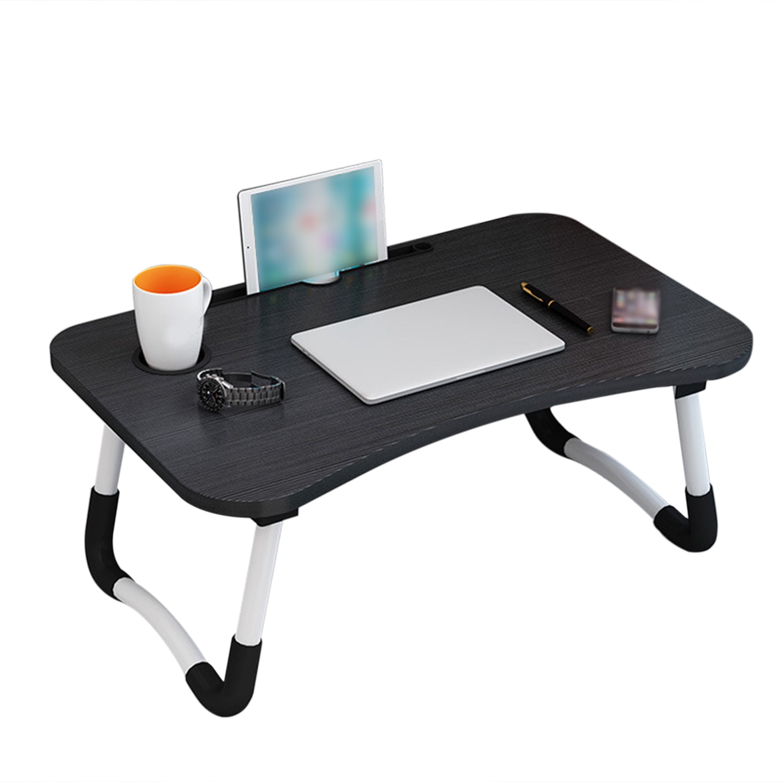 Foldable Notebook Desk Multi-Functional No Assembly Portable Writing ...